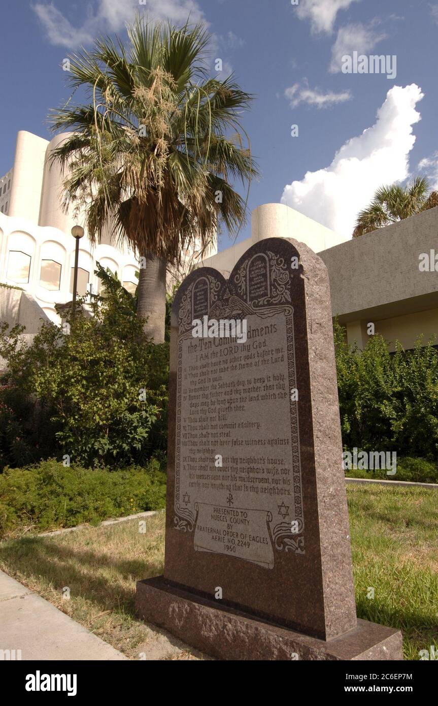 Ten Commandments Courthouse High Resolution Stock Photography and ...