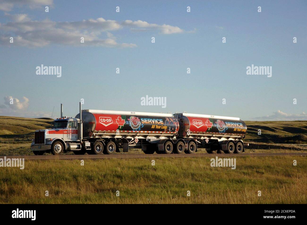 Combination truck hi-res stock photography and images - Alamy