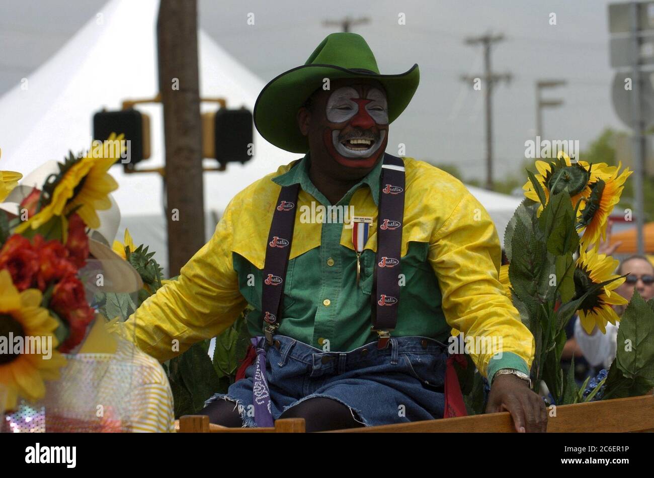 African american man wearing clown hi-res stock photography and images ...