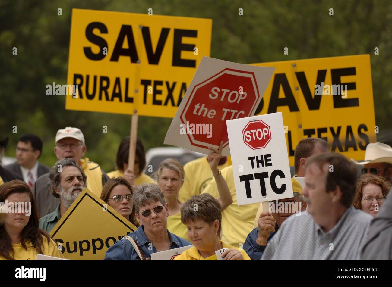 Austin, Texas May 3 2005: Texans rally at the State Capitol to protest ...