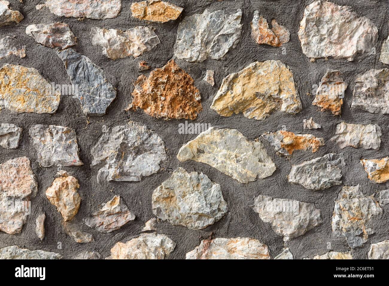 Pattern gray stone wall texture. Stone wall texture for background ...