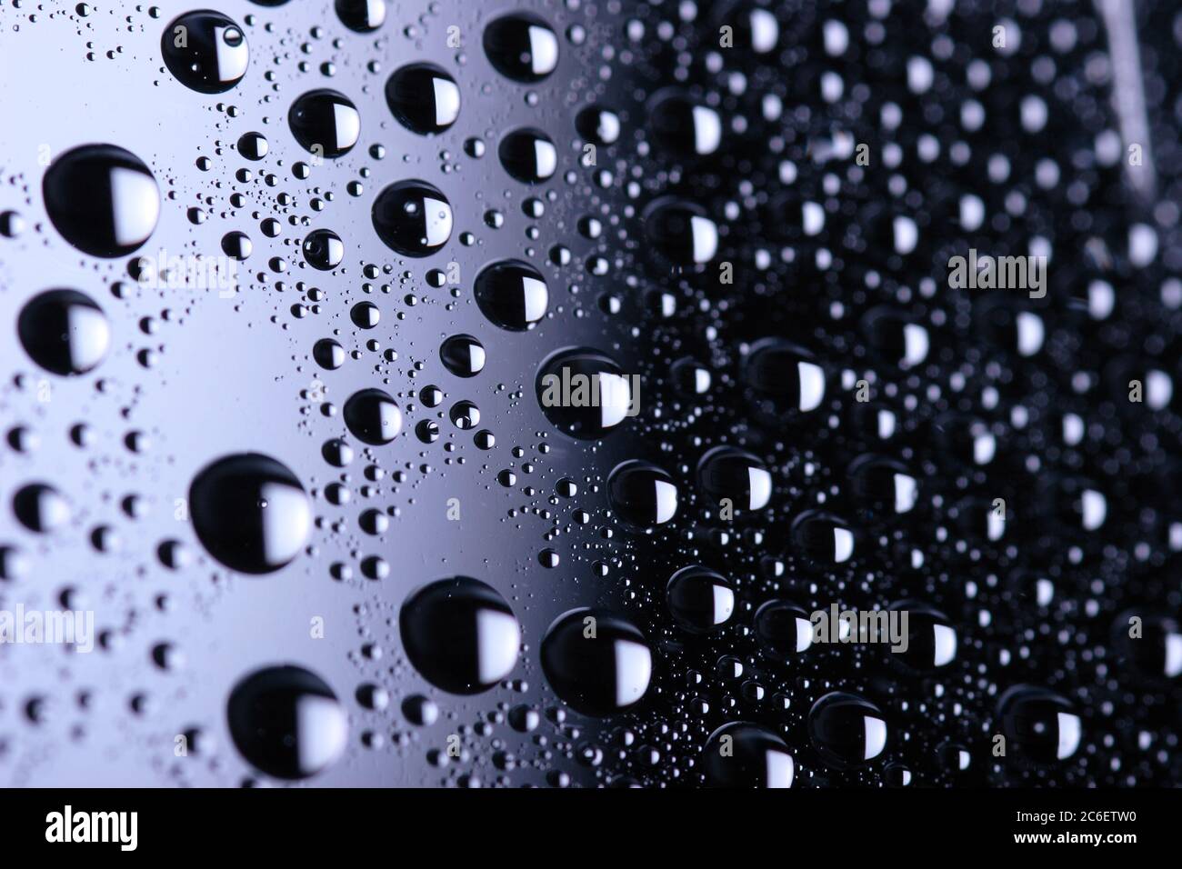 Background of beautiful water drops Stock Photo - Alamy