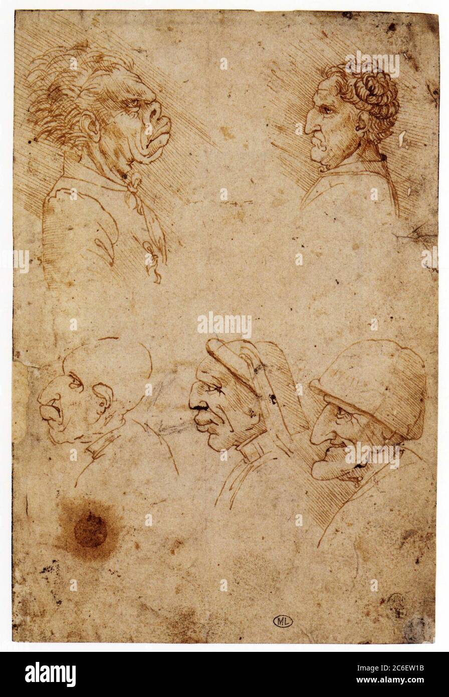 Grotesque vinci Cut Out Stock Images & Pictures - Alamy