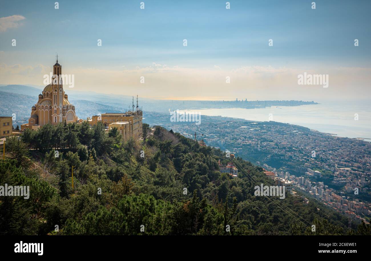 Harissa our lady of lebanon hi-res stock photography and images - Alamy
