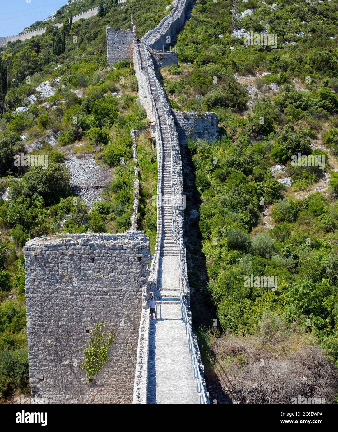 Ston croatia wall hi-res stock photography and images - Alamy