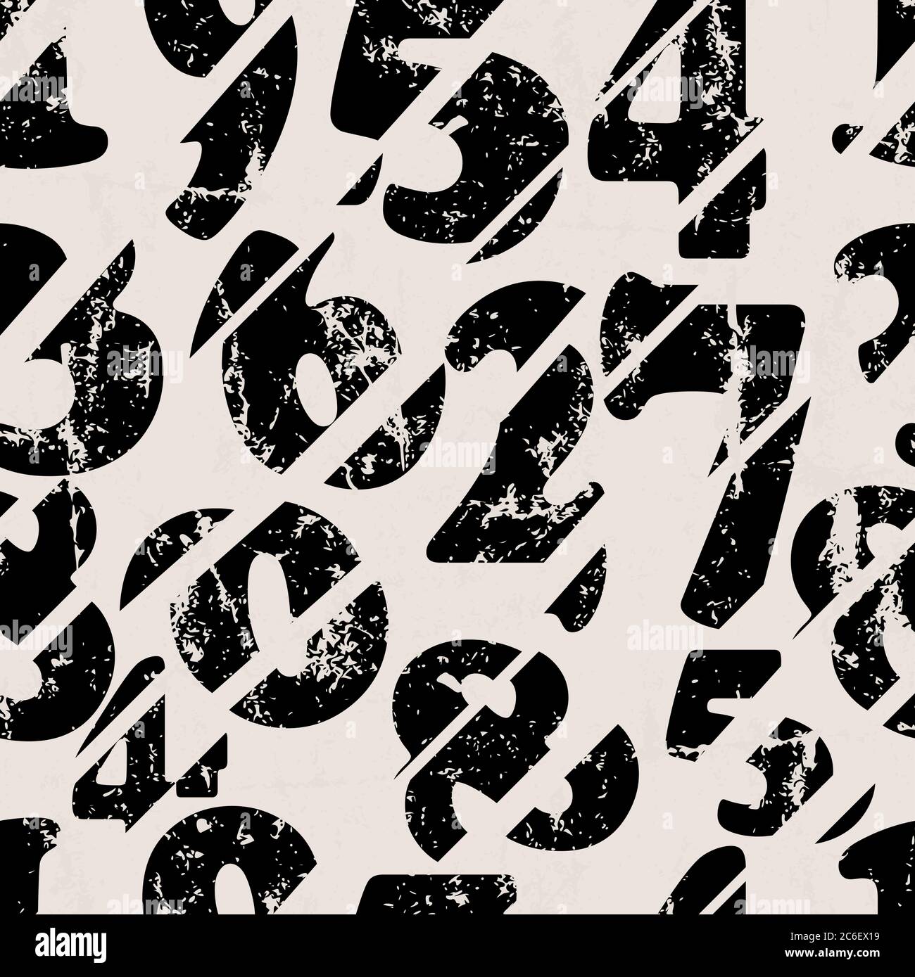 abstract numbers, seamless grungy background pattern,vector ...