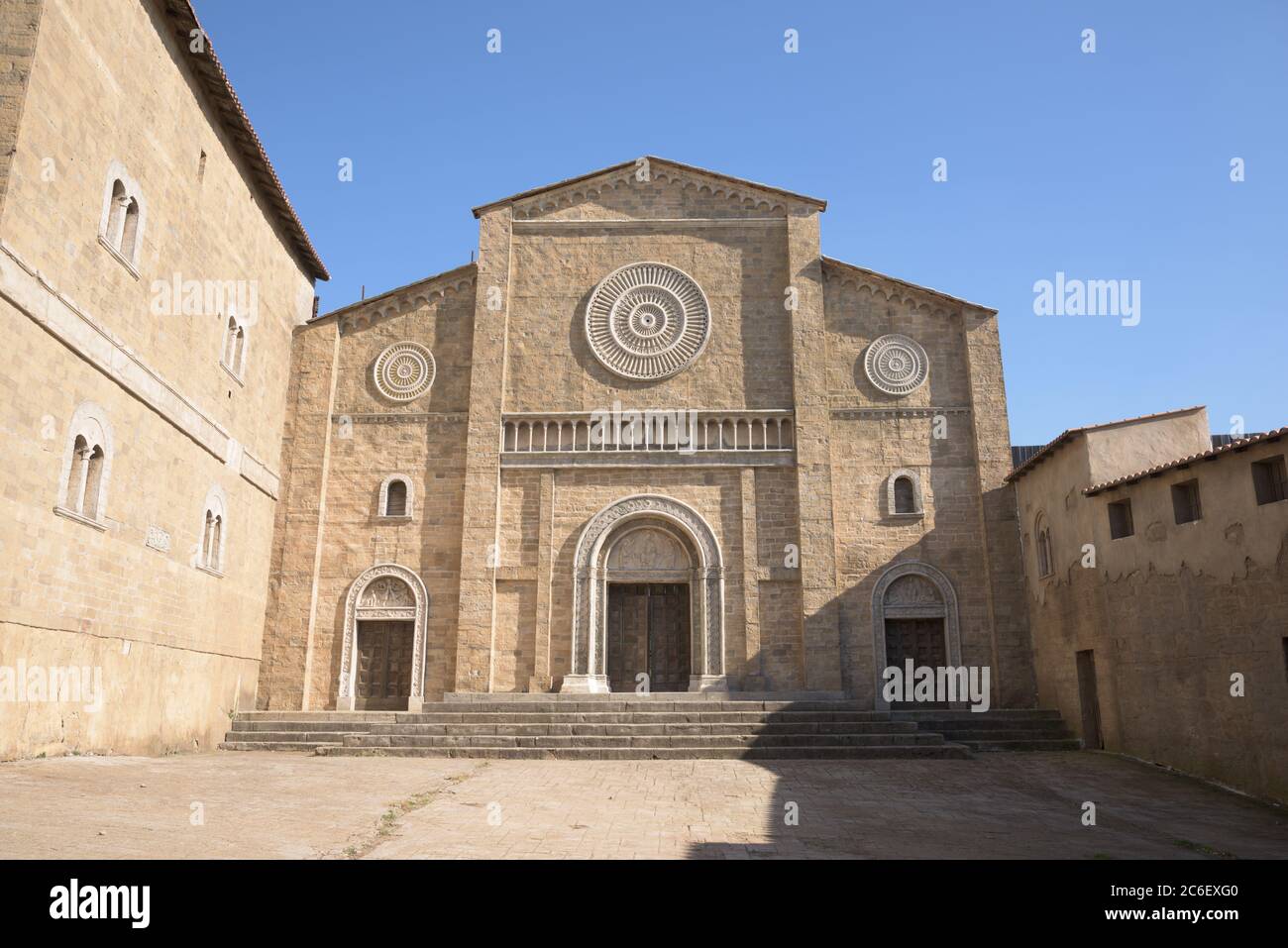 Church Movie Set Facade
