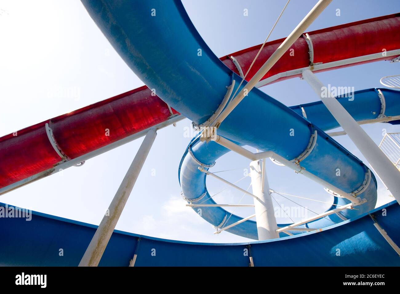 Old water slide hi-res stock photography and images - Alamy