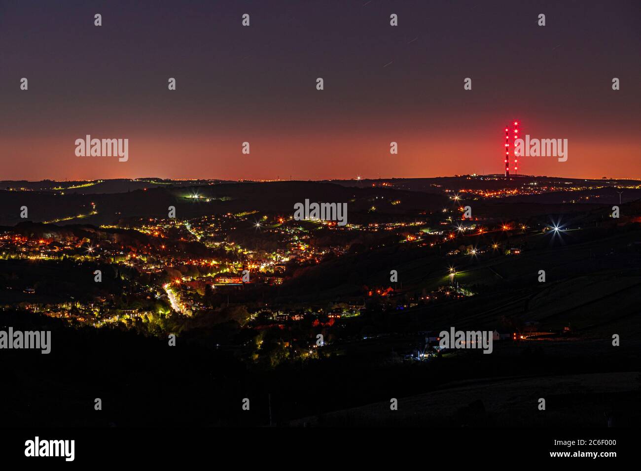 View of Holmfirth Stock Photo - Alamy