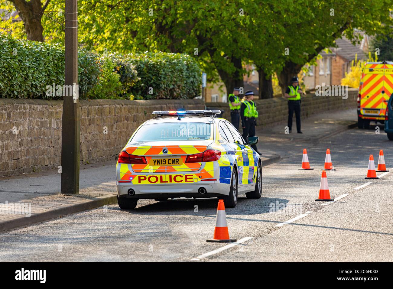 Coronavirus Police Traffic Stops Stock Photo - Alamy