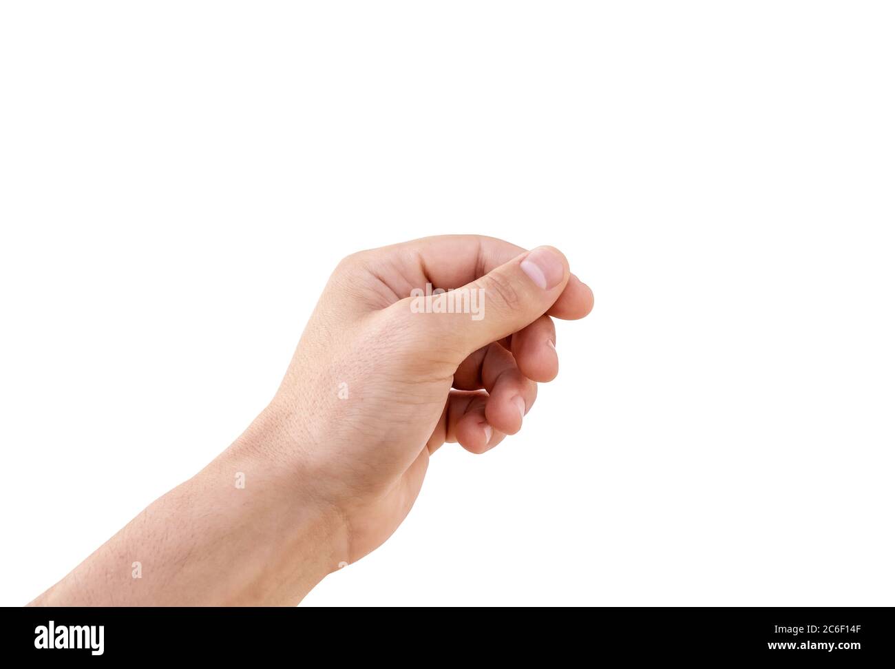 Hand holding up index finger hi-res stock photography and images - Alamy