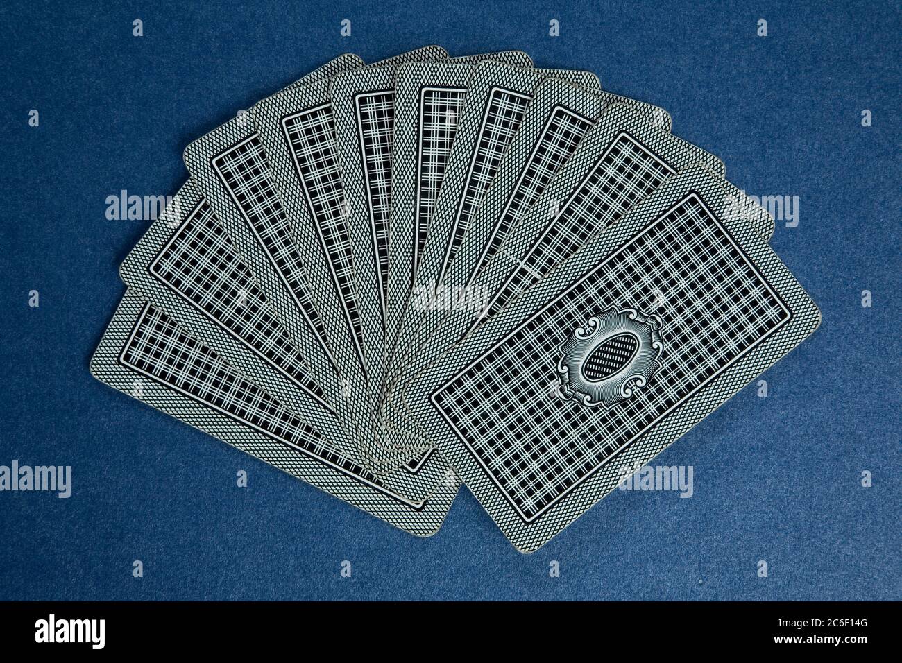 Dubrovnik, Croatia; March 2020 Triestine, Briscola playing cards ...