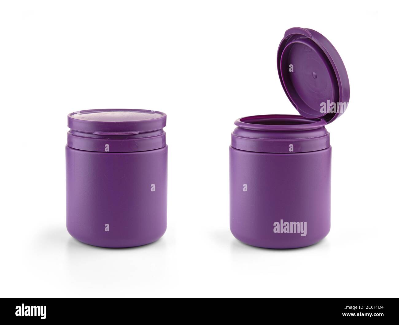 Blank empty plastic mockup bottle package Stock Photo - Alamy