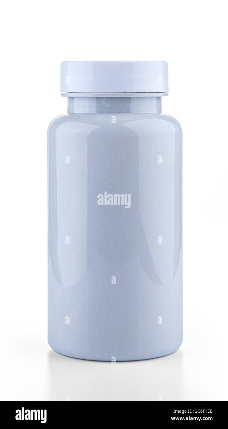 Blank empty plastic mockup bottle package Stock Photo - Alamy