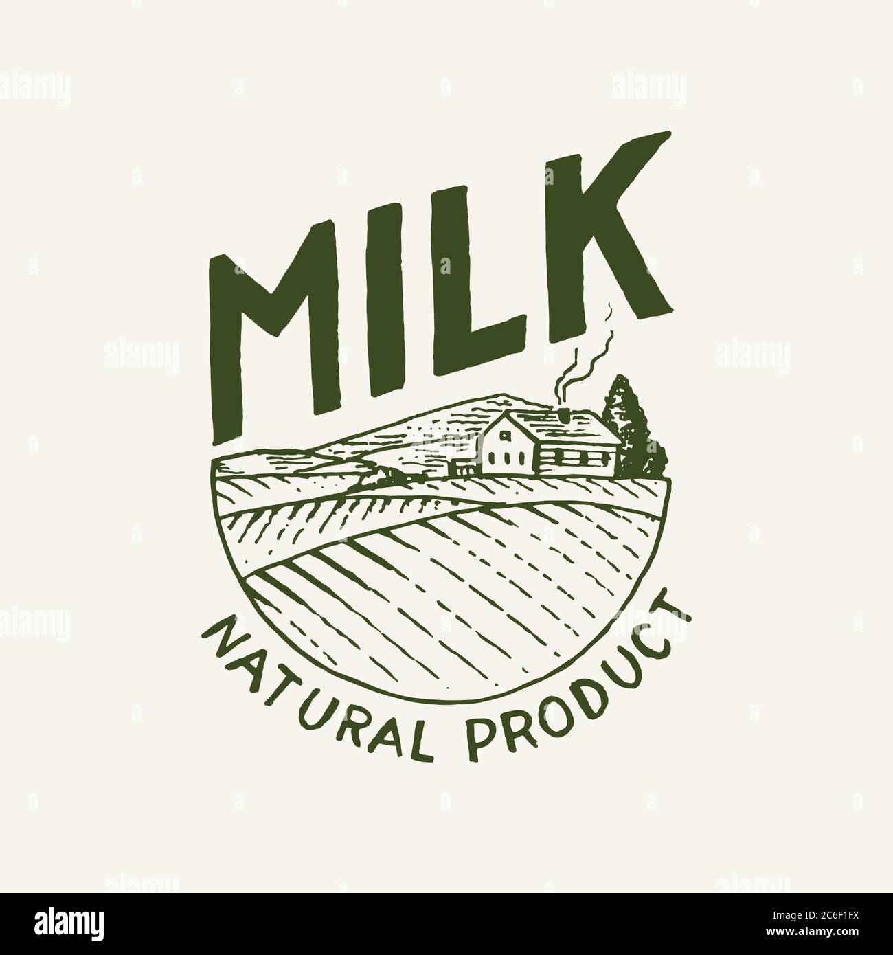 Vintage Dairy Logo