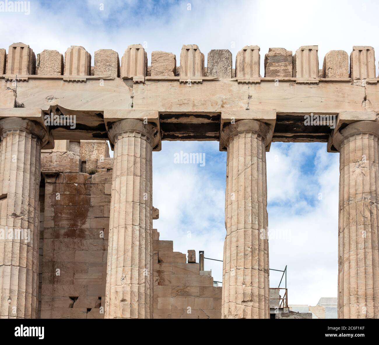 Parthenon located on acropolis hi-res stock photography and images - Alamy