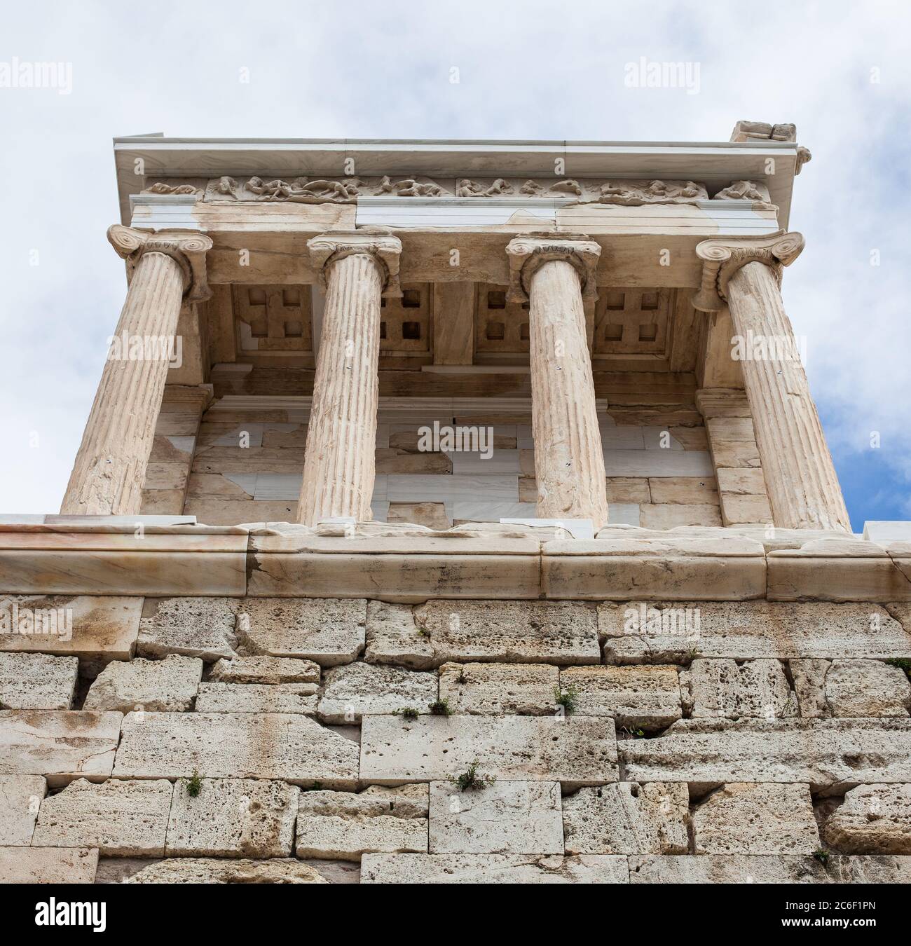 Athena nike temple acropolis hi-res stock photography and images - Alamy