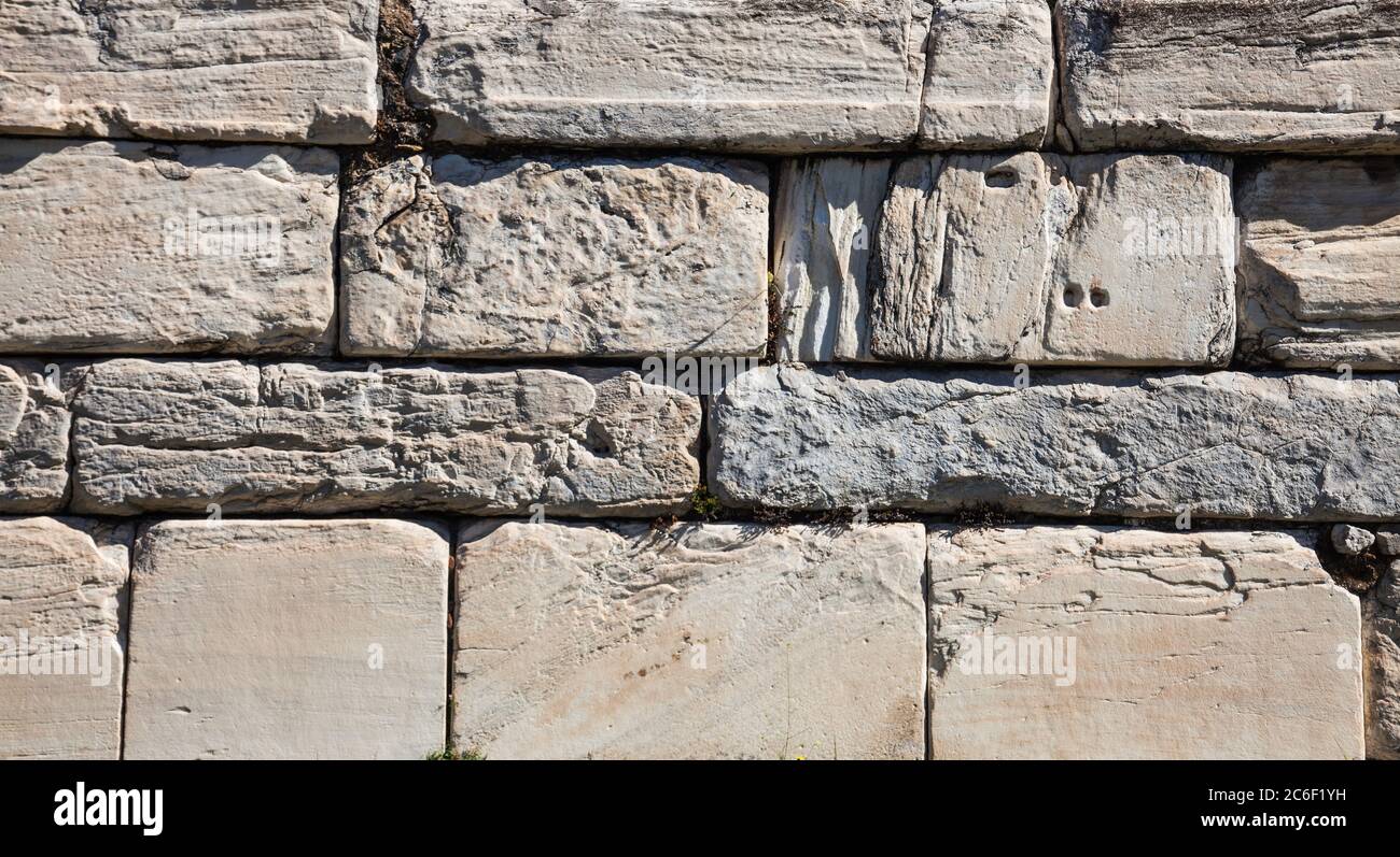 Antique stone temple wall texture Stock Photo - Alamy