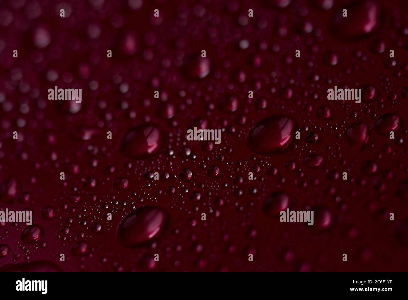 Water droplets on a colourful background. Bright wallpaper. Refreshing ...