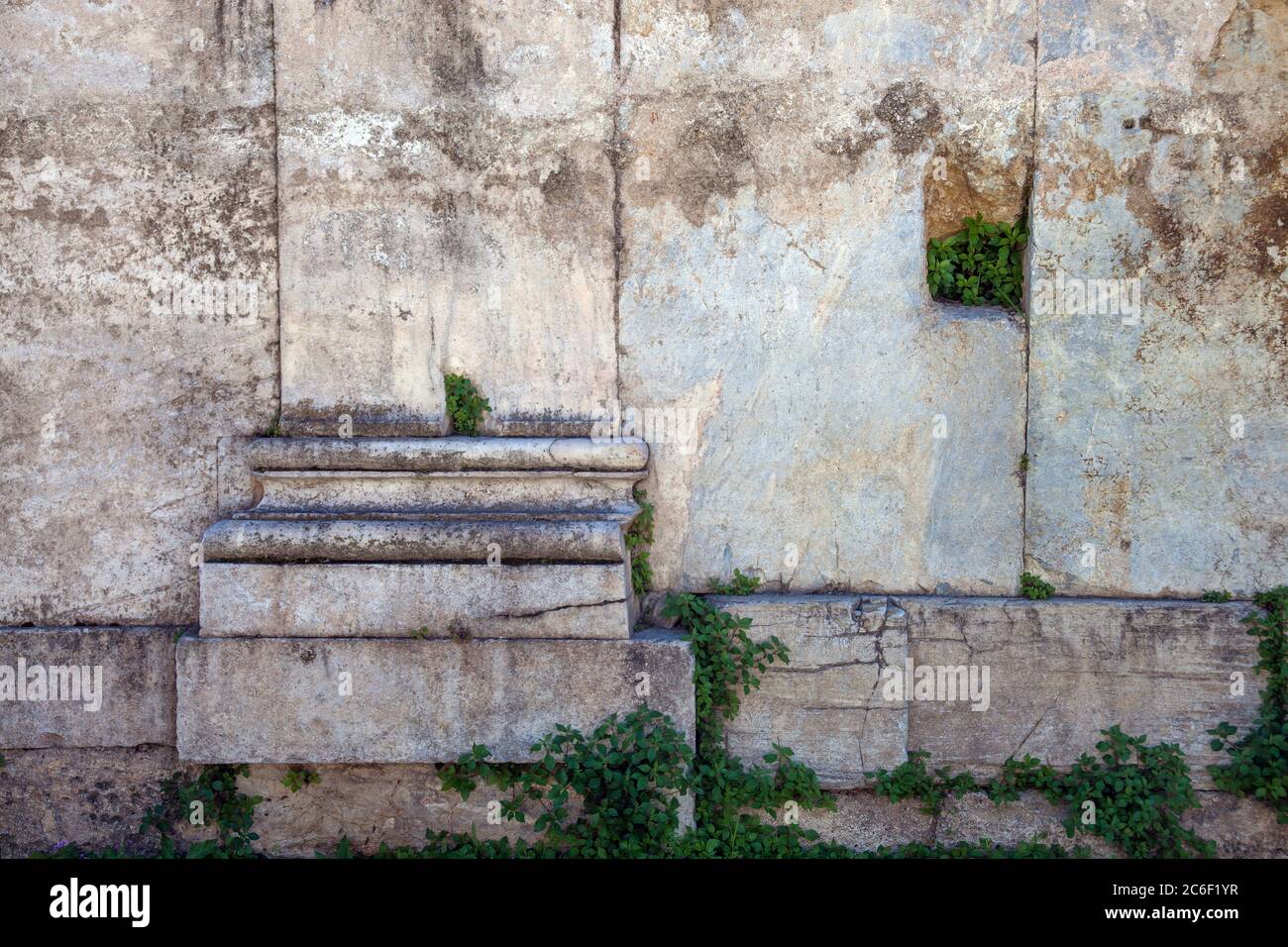Antique stone temple wall texture Stock Photo - Alamy
