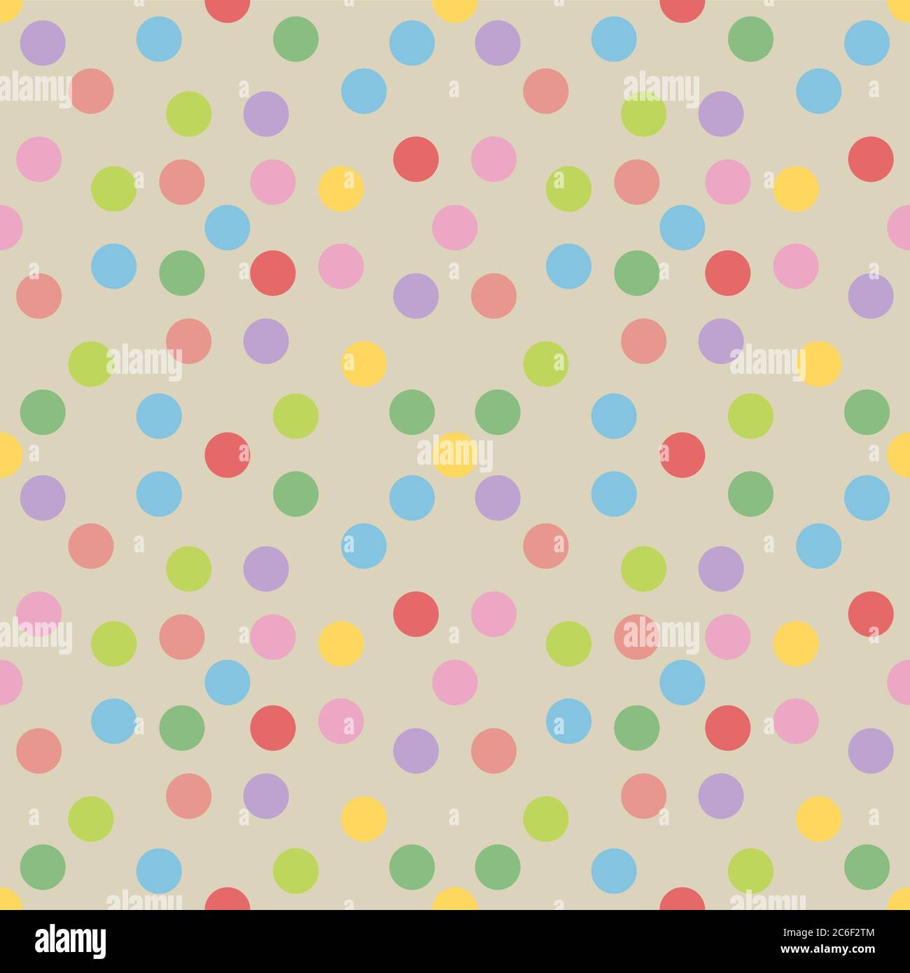 seamless polka dots background,vector Illustration Stock Vector Image ...