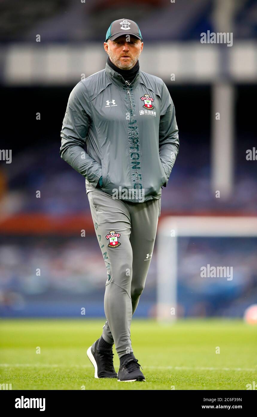 Southampton manager Ralph Hasenhuttl during the Premier League match at ...