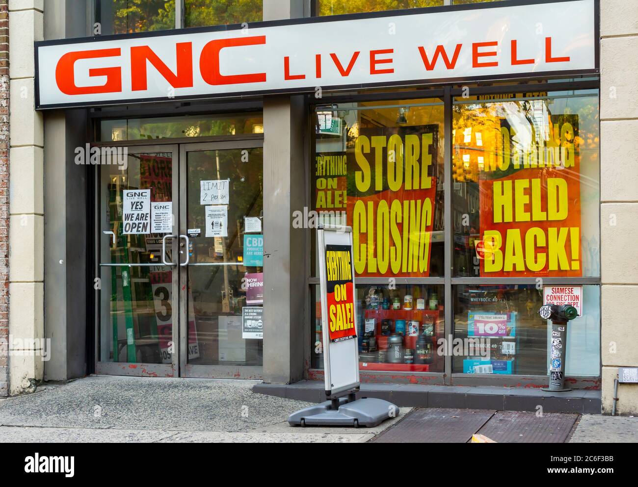 Inside Gnc Store