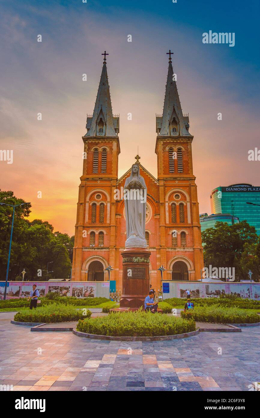 Nha tho duc ba catholic church hi-res stock photography and images - Alamy