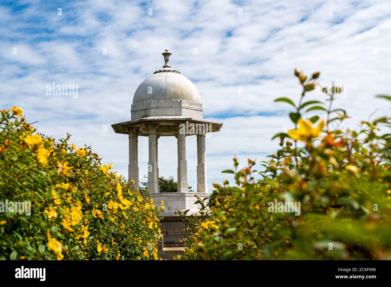 The Chattri Memorial in remembrance of Indian soldiers who died in the ...