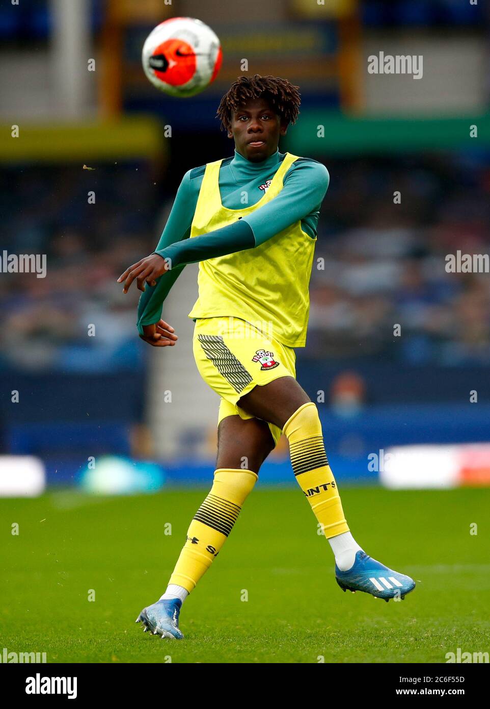 Southampton's Alexandre Jankewitz during the warm up before the Premier ...