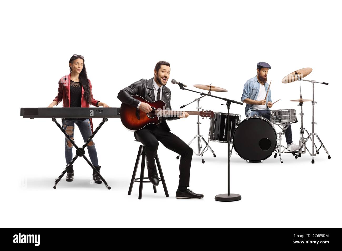 Acoustic guitar drums on Cut Out Stock Images & Pictures - Alamy