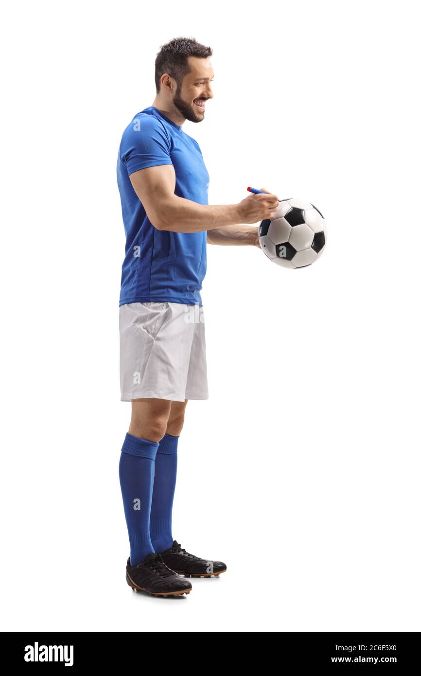 Signing football Cut Out Stock Images & Pictures - Alamy