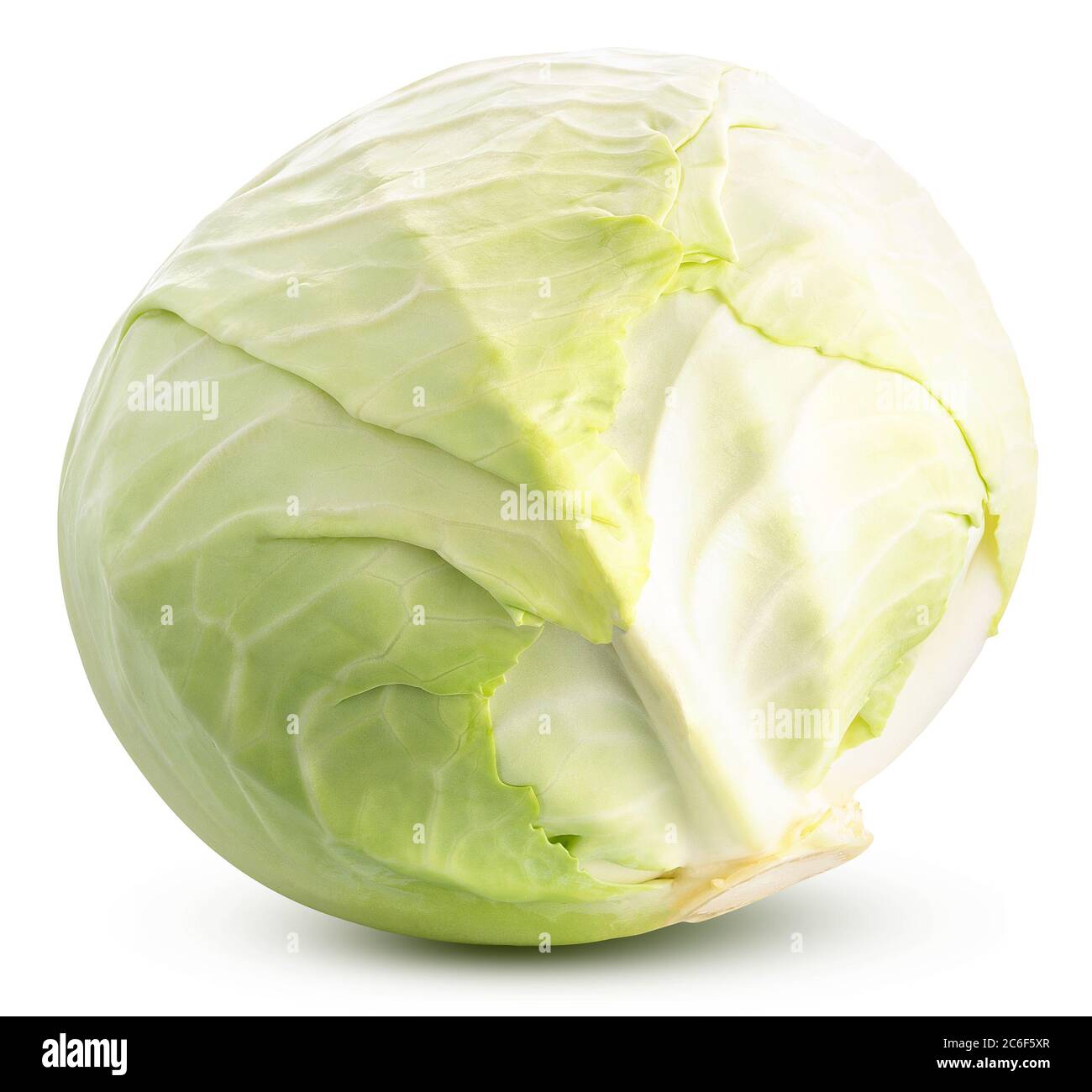 cabbage isolated on white background with clipping path Stock Photo - Alamy