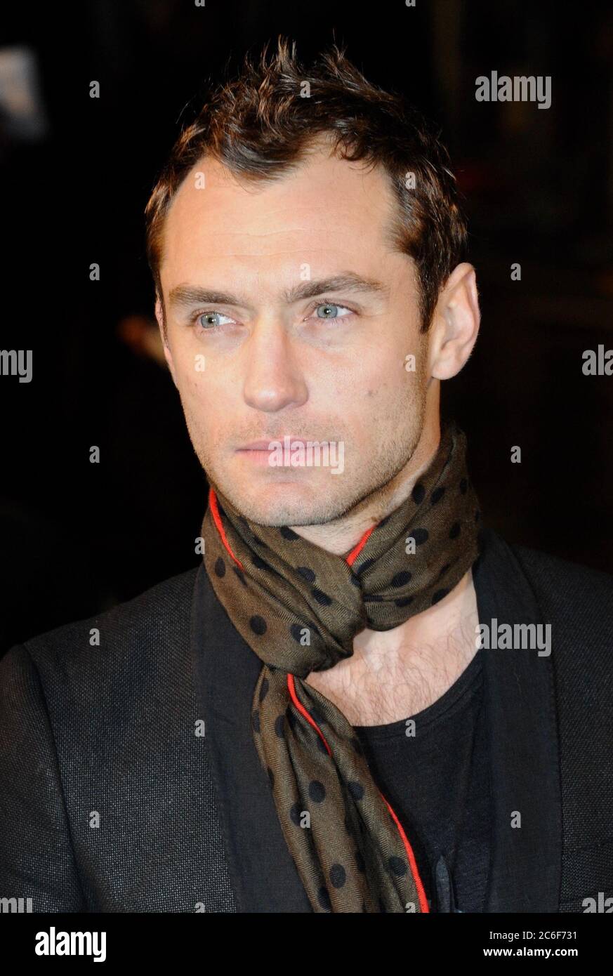 Jude Law. "Sherlock Holmes" - World Premiere, Empire Leicester Square ...