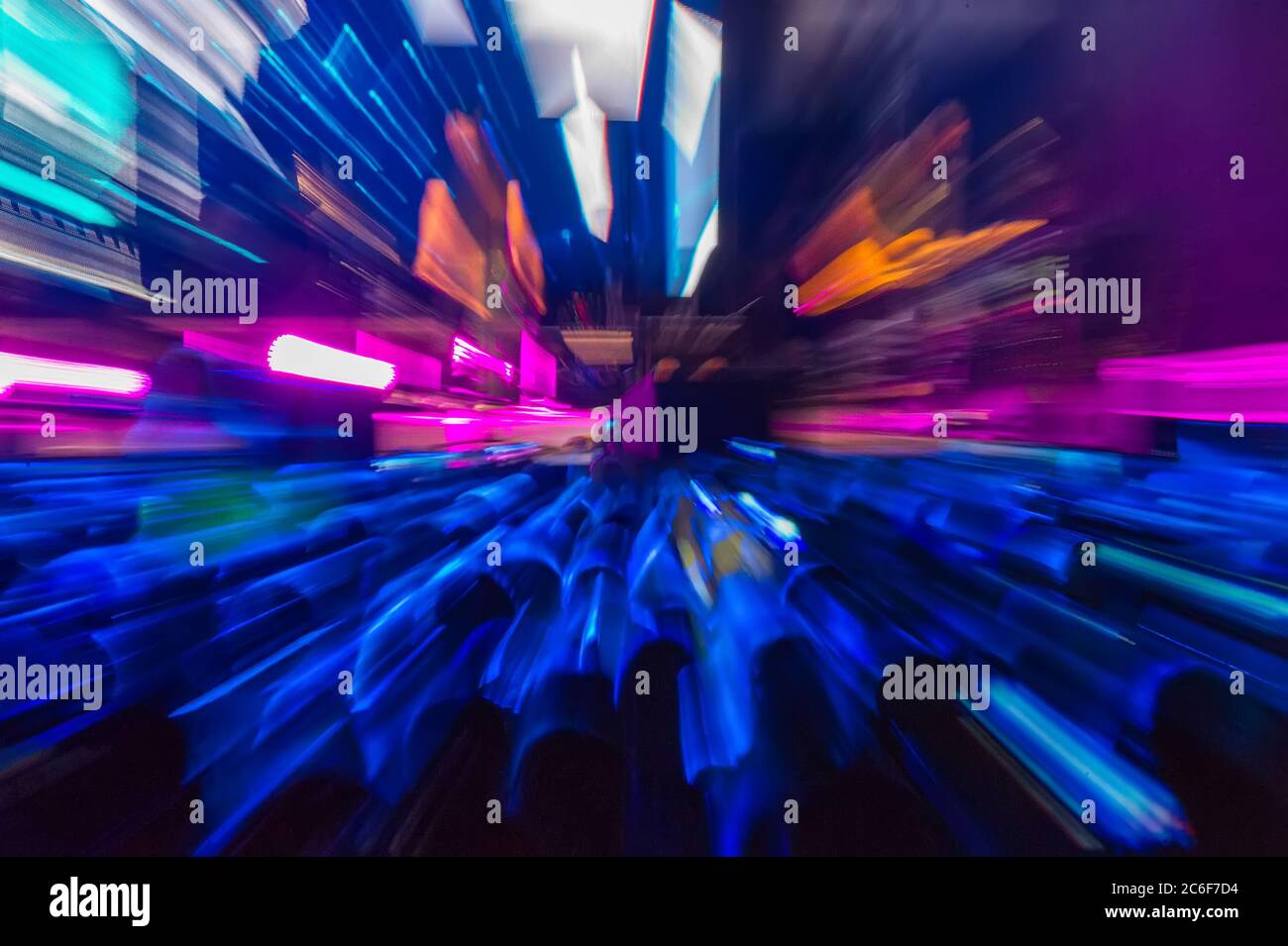 Abstract background, radial blur. Fans and music show. Background for ...