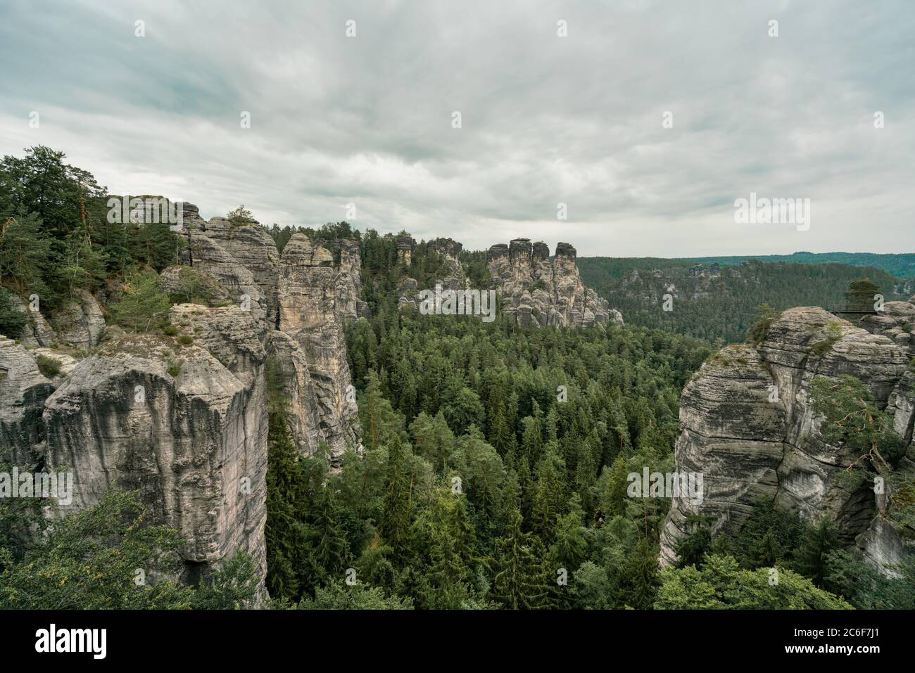Bastei rocks hi-res stock photography and images - Alamy