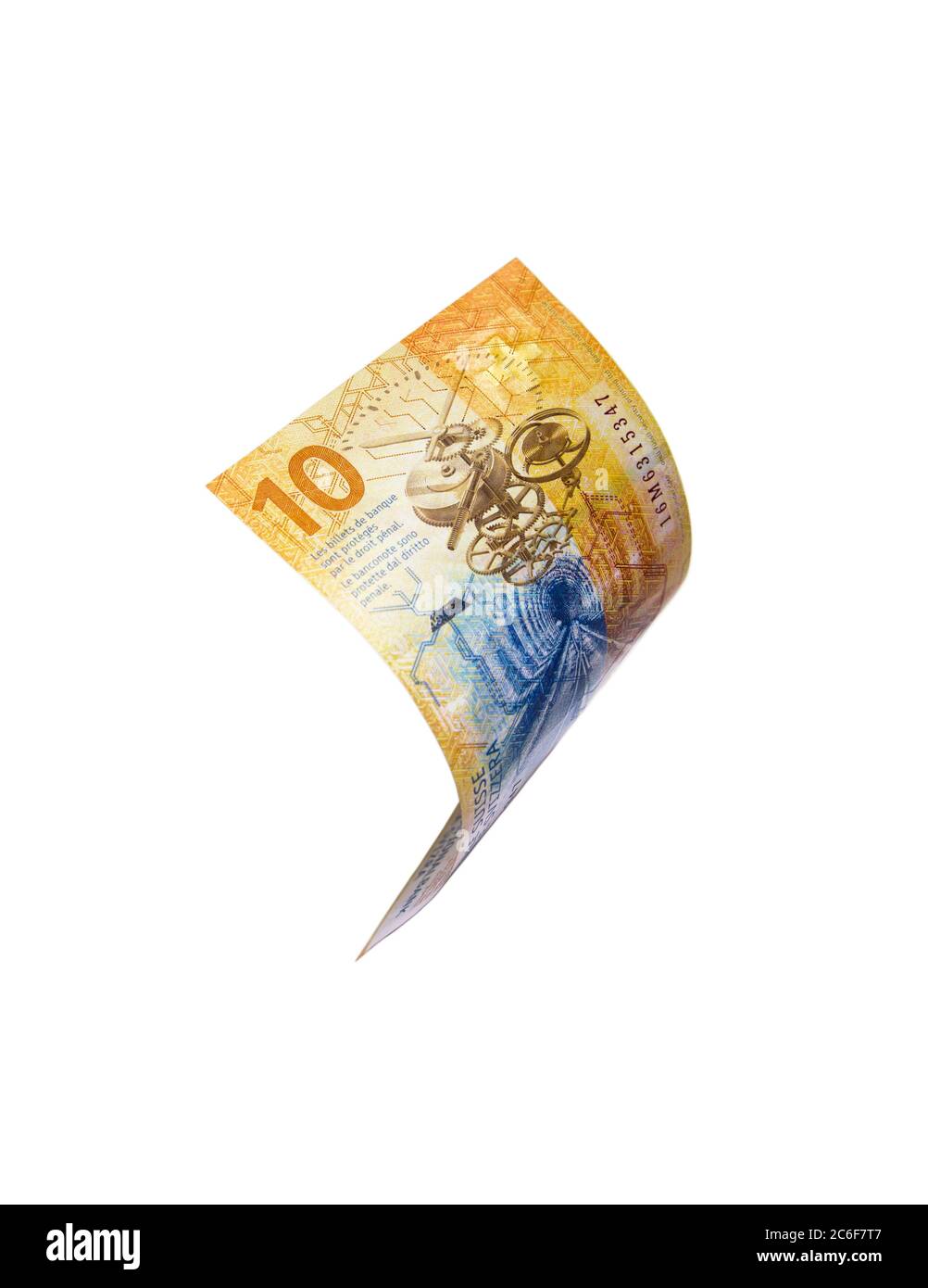 10 franken banknote hi-res stock photography and images - Alamy