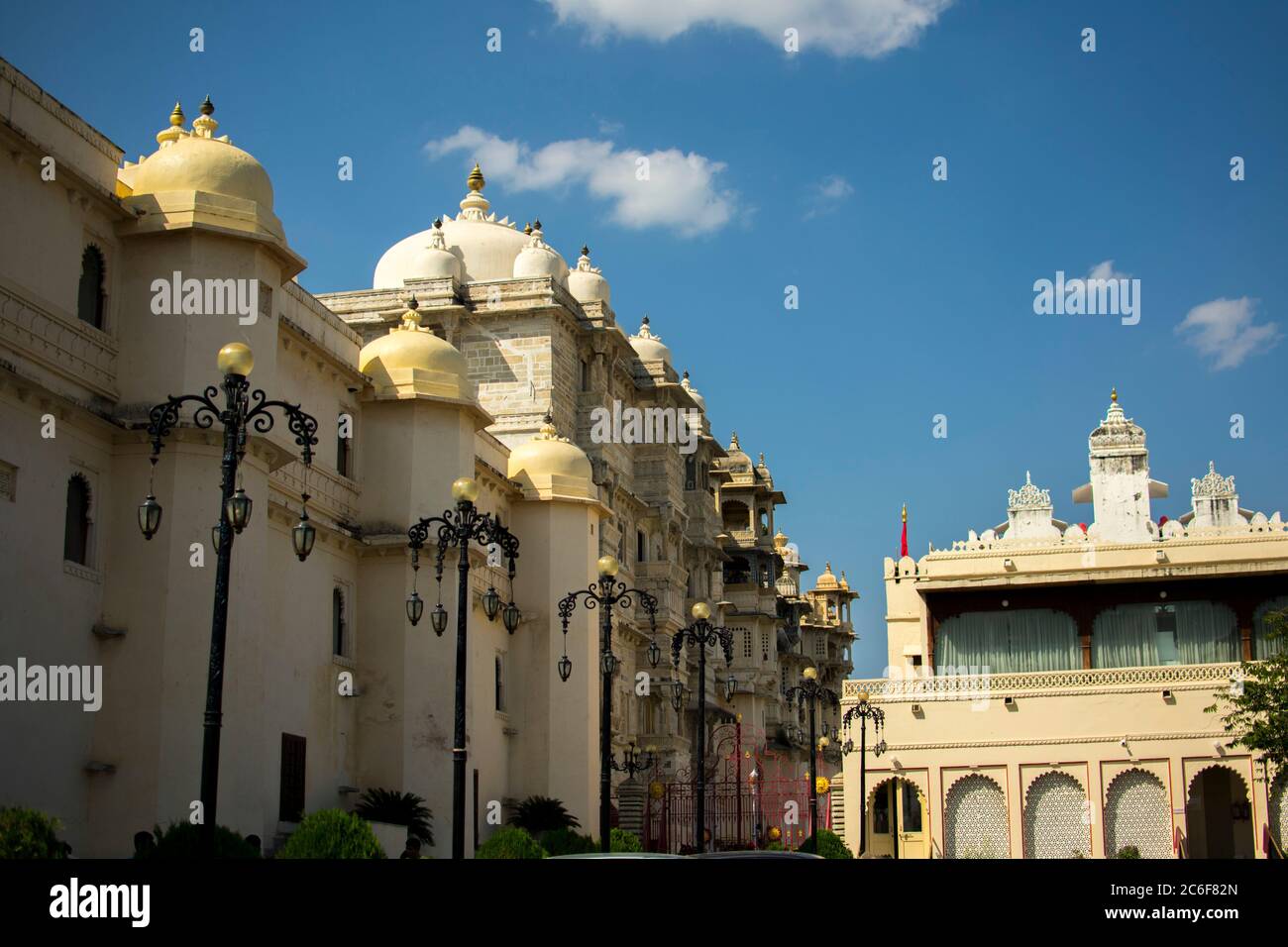 the beautiful architecture of udaipur city palace Stock Photo - Alamy