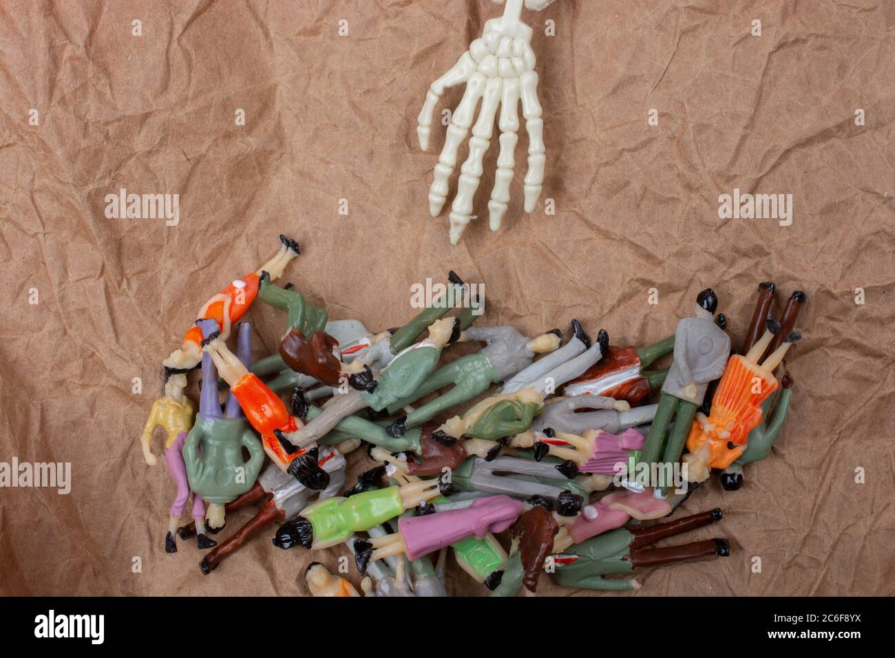Crowd of miniature people. C A lot of people Stock Photo - Alamy