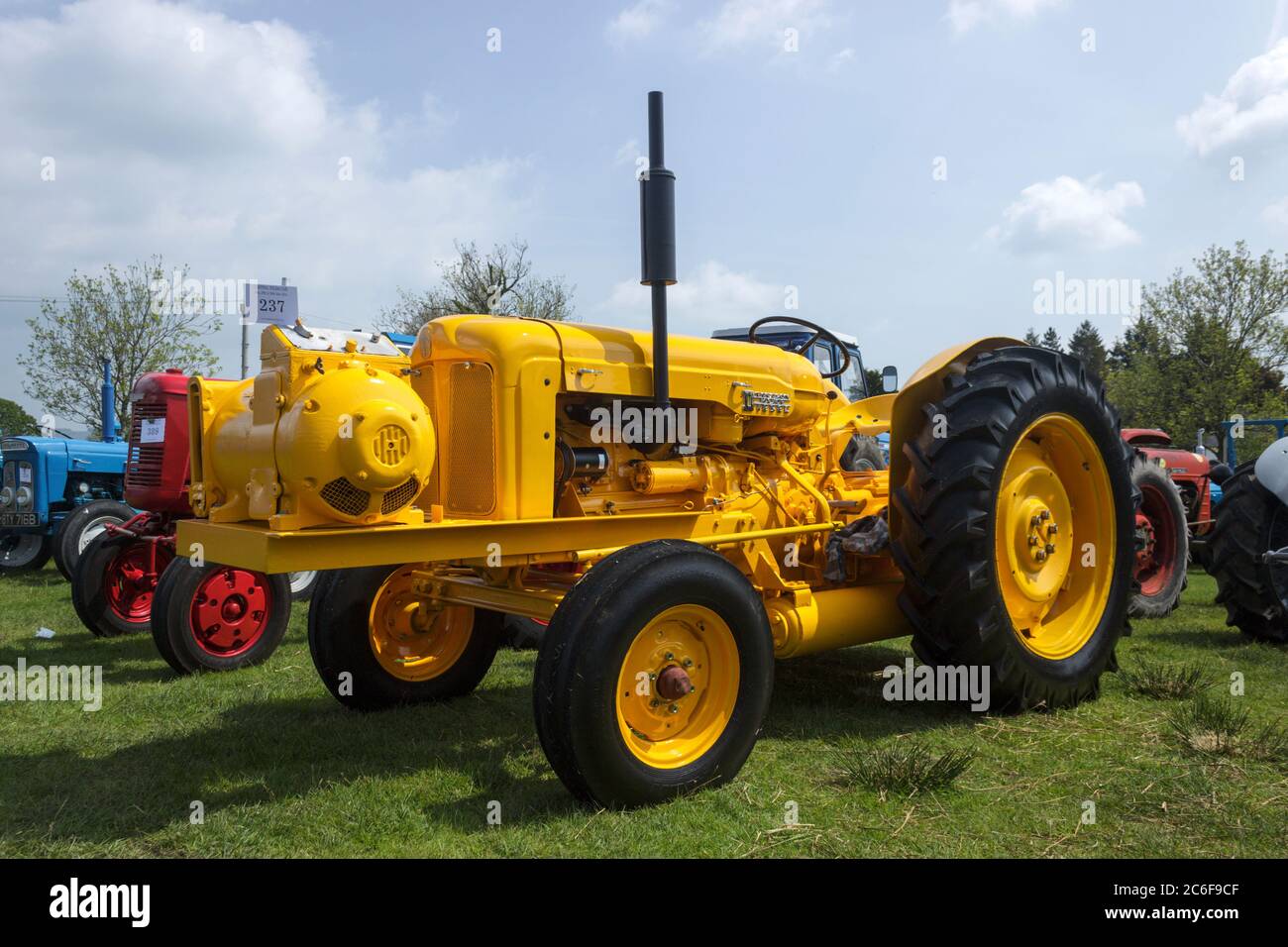 Fordson Major tractor Stock Photo - Alamy