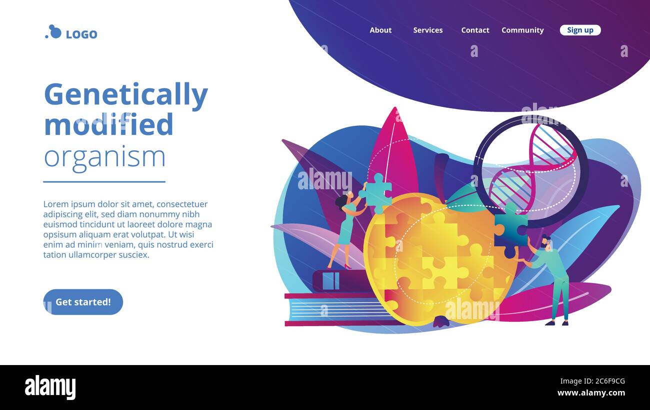 Genetically engineered engineered Stock Vector Images - Alamy