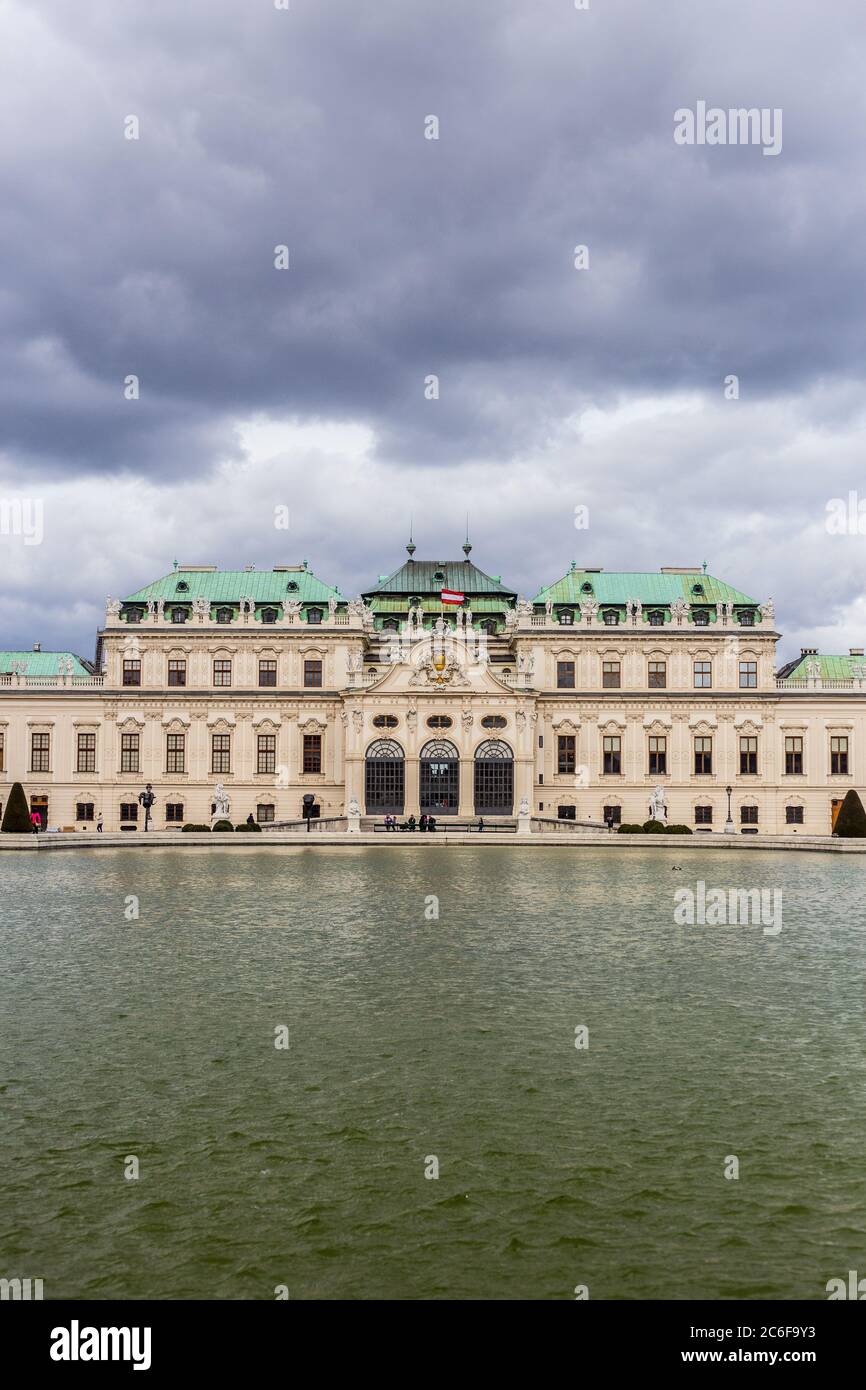 Belvedere art museum vienna hi-res stock photography and images - Alamy