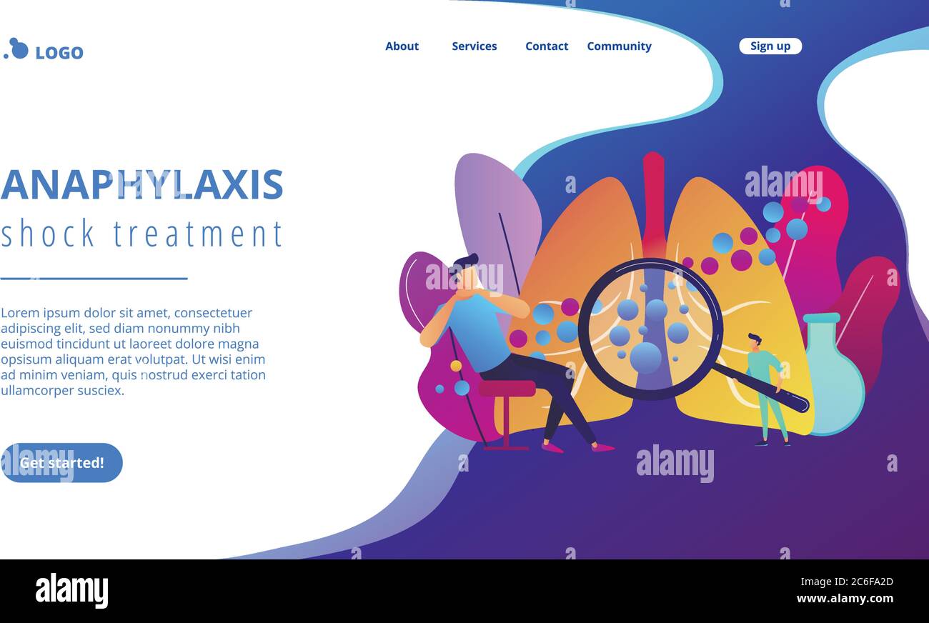 Anaphylaxis rash hi-res stock photography and images - Alamy