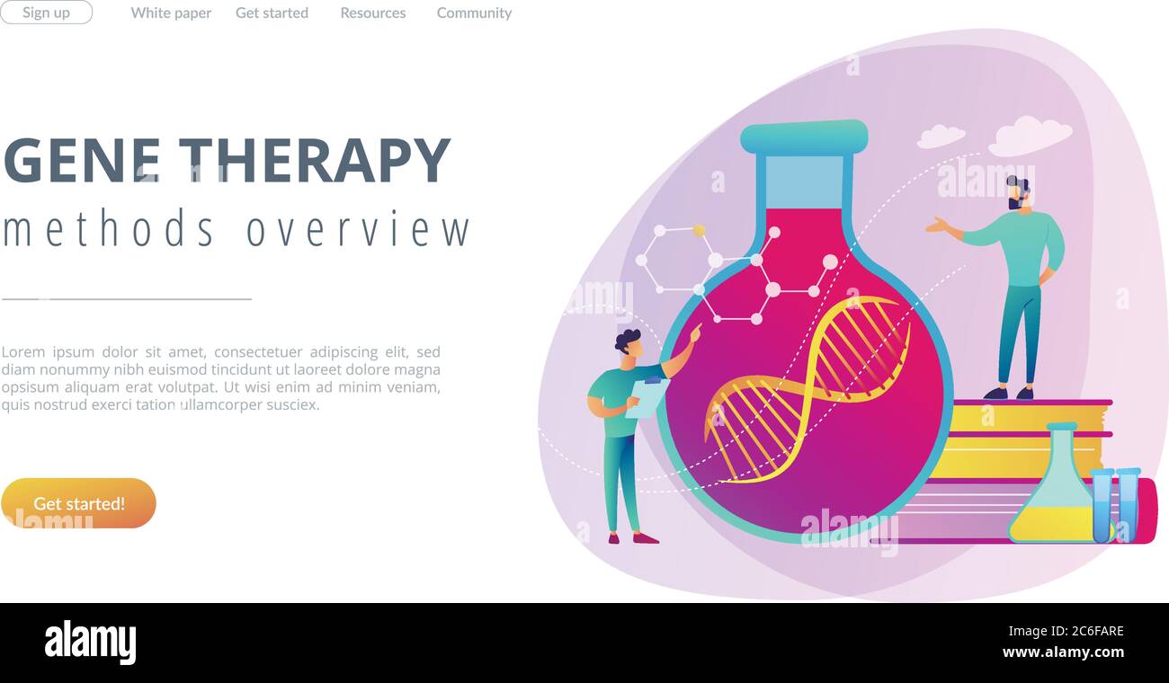 Gene therapy and vector Cut Out Stock Images & Pictures - Alamy