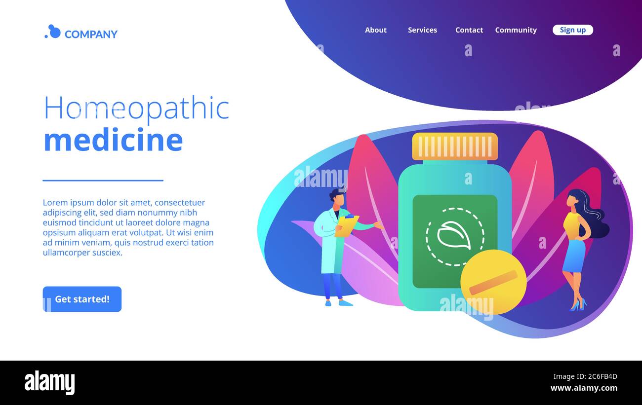Homeopathy concept landing page Stock Vector Image & Art - Alamy Homeopathy concept landing page Stock Vector Image & Art - Alamy