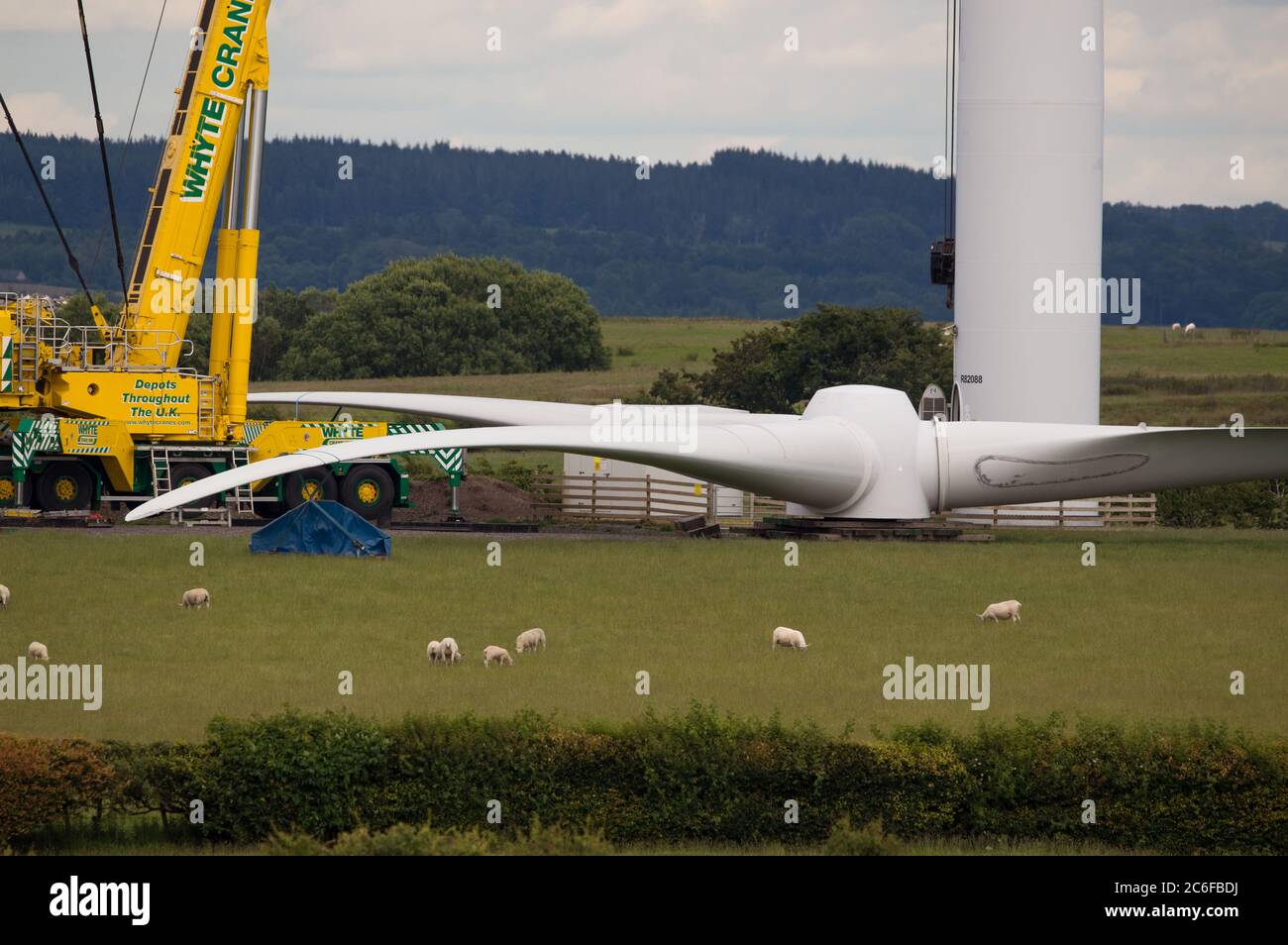 Wind turbine scotland offshore hi-res stock photography and images - Alamy