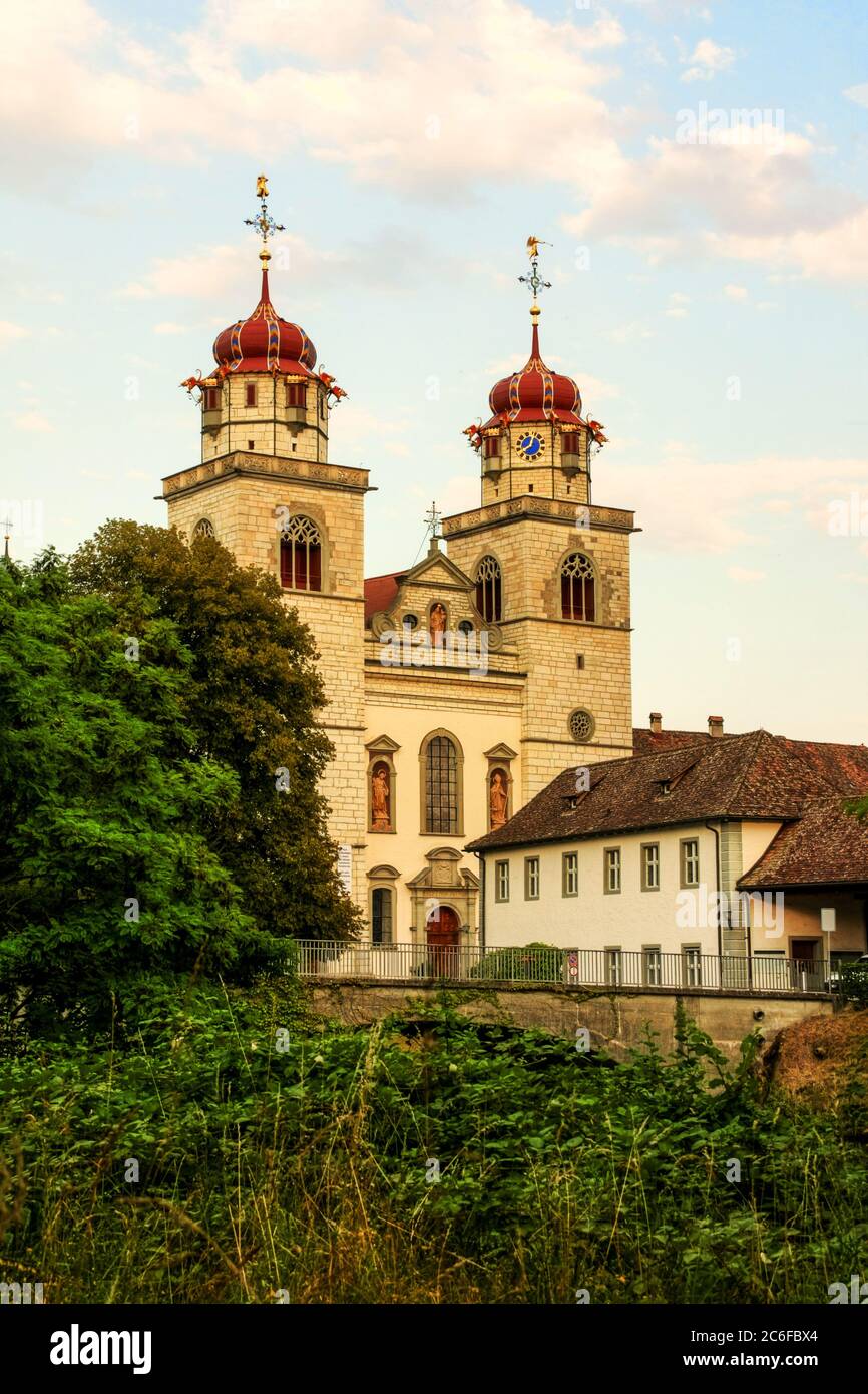 Rheinau switzerland monastery hi-res stock photography and images - Alamy