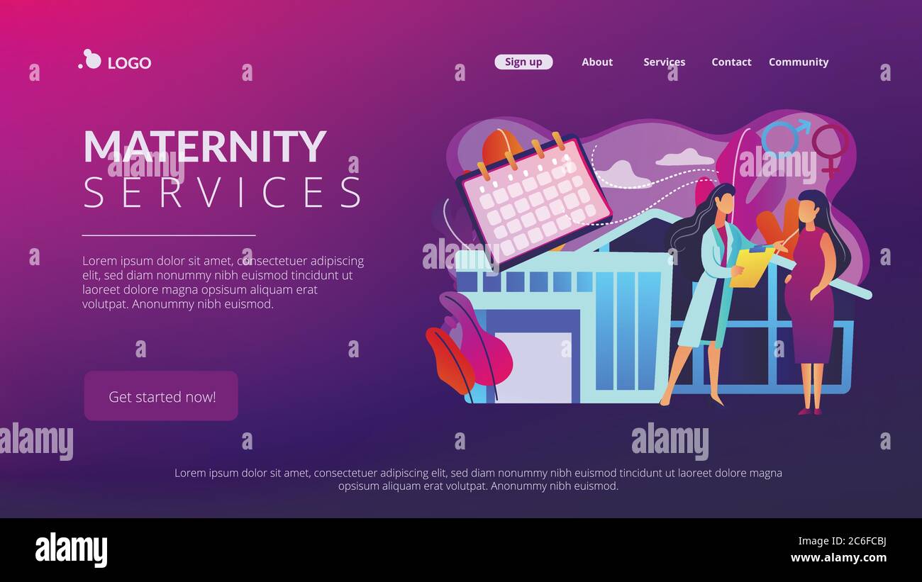 Hospital maternity ward Stock Vector Images - Alamy