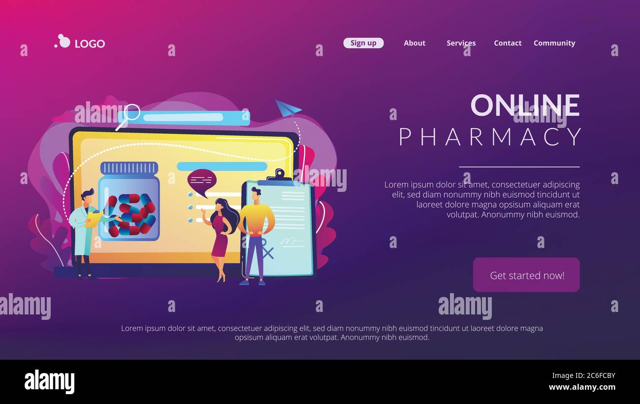 Prescription page Stock Vector Images - Alamy