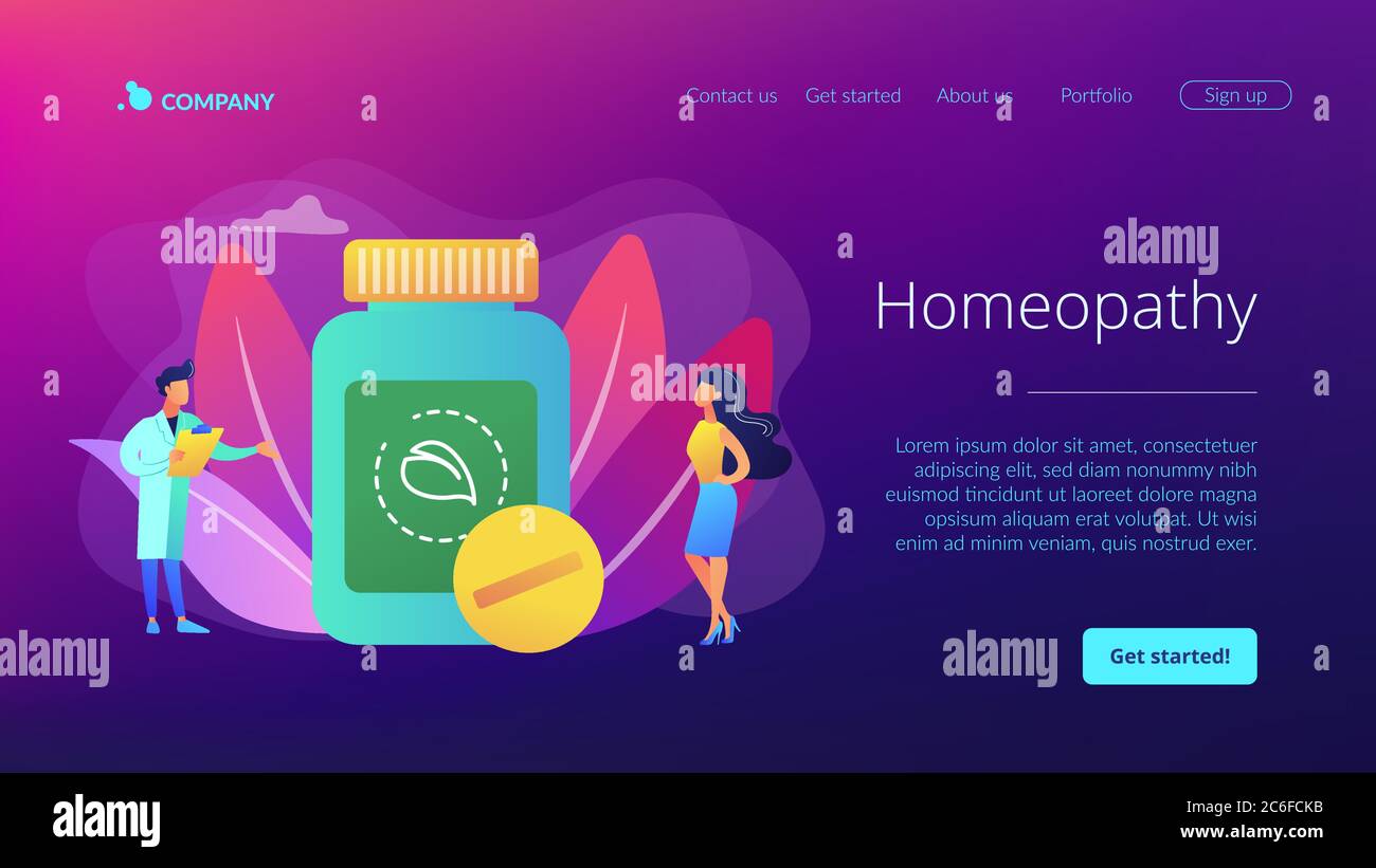 Homeopathy doctor Stock Vector Images - Alamy